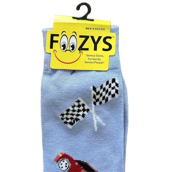 Foozys | Underwear & Socks | Nwt Foozys Blue Checkered Flag Race Car ...